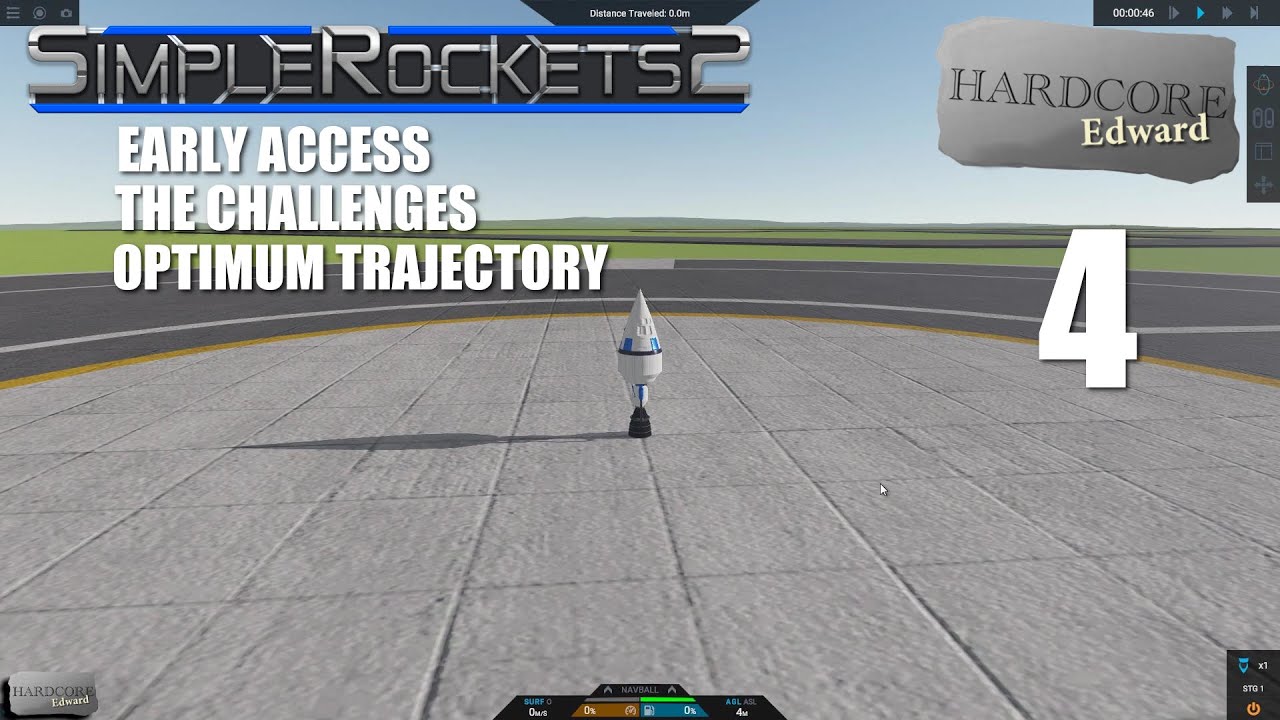 SimpleRockets 2 | Early Access | The Challenges | 4 | Optimum Trajectory