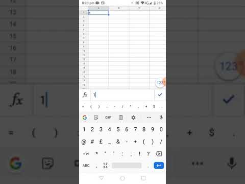 Autofill dates using Google Sheets app