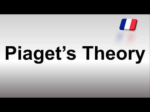 How to Pronounce Piaget's Theory