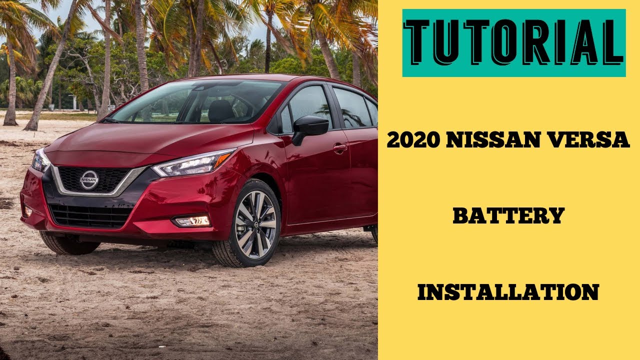 How to Install a 2020 Nissan Versa Battery | Step by Step