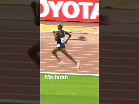 Mo Farah running status