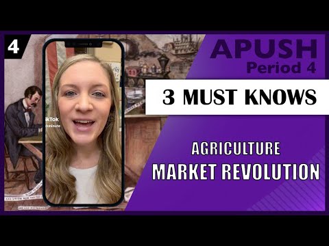 3 Must Knows about Agriculture in the Market Revolution