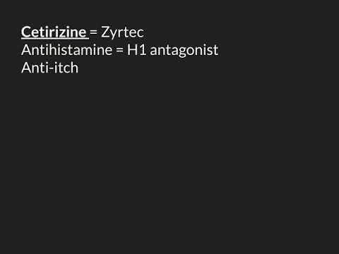 Cetirizine Part 1