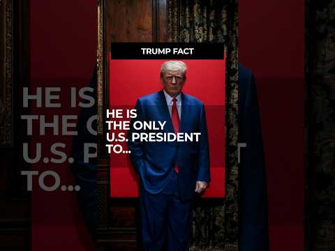 He is the only U.S. president to... #shorts #trump