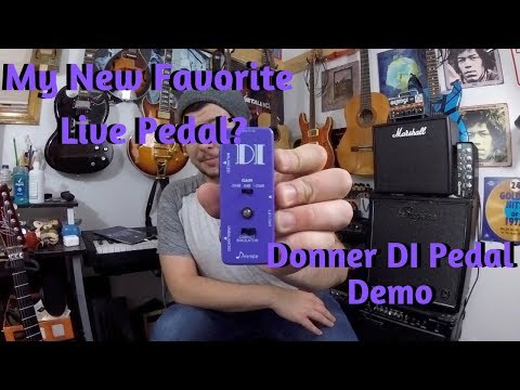 Donner Mini Di Box with cabinet simulation | Reverb