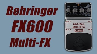 Behringer FX600 Digital Multi-FX - What To Know & Where To Buy | Equipboard