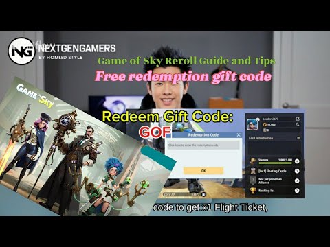 Game of Sky Reroll Guide , Tips and Redeem Gift Codes (October 2024)