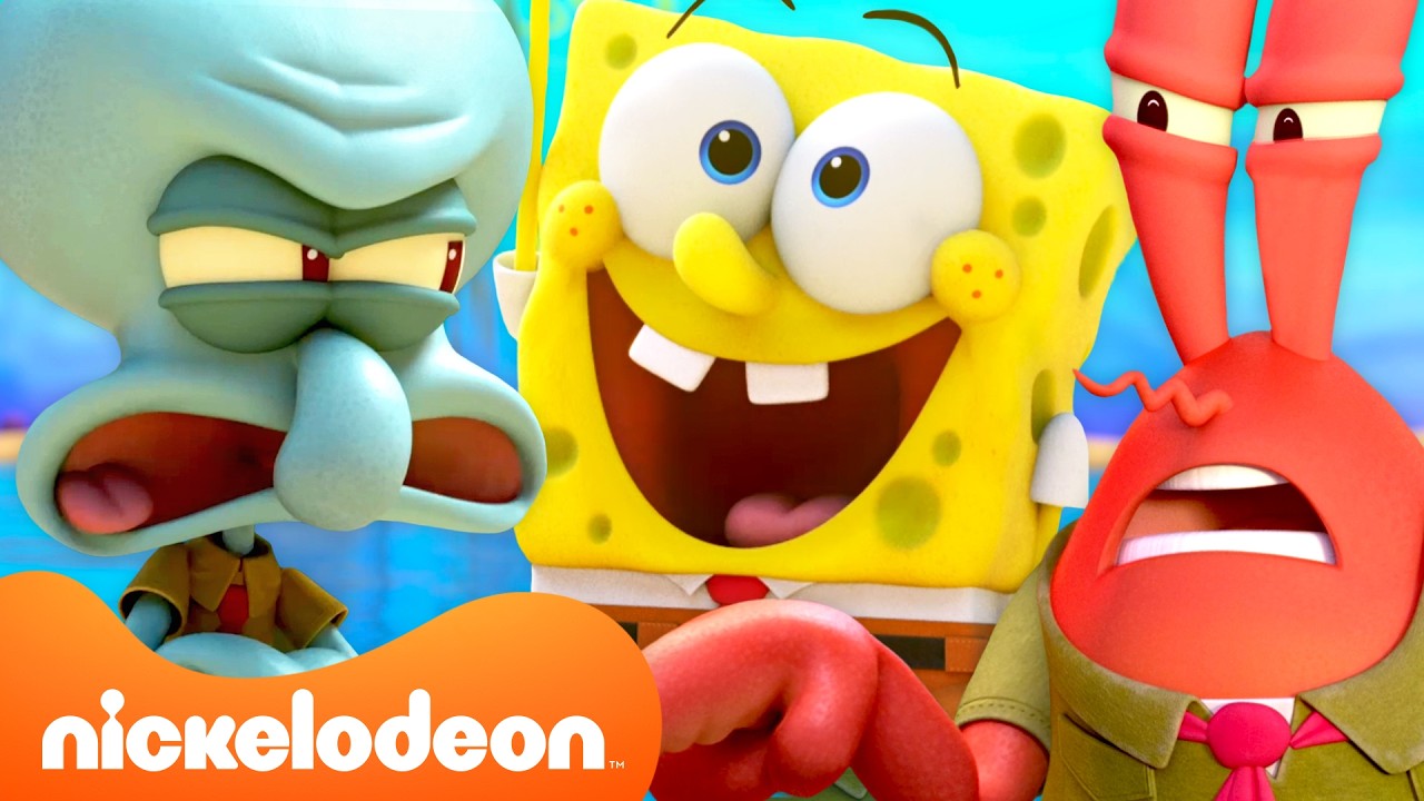 Kamp Koral Counselors Blowing Up on SpongeBob 🤯 | 90 Minutes | Nicktoons