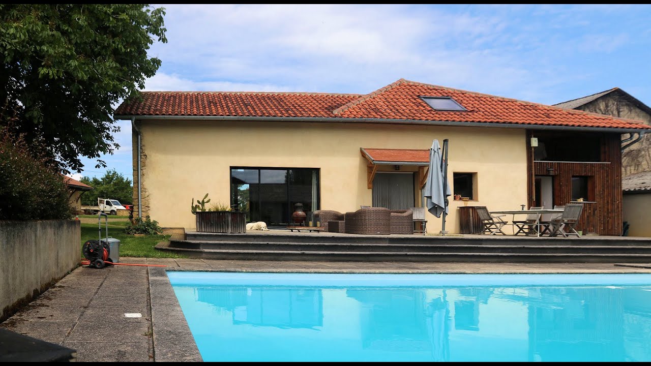 Character French Countryside Retreat with Pool