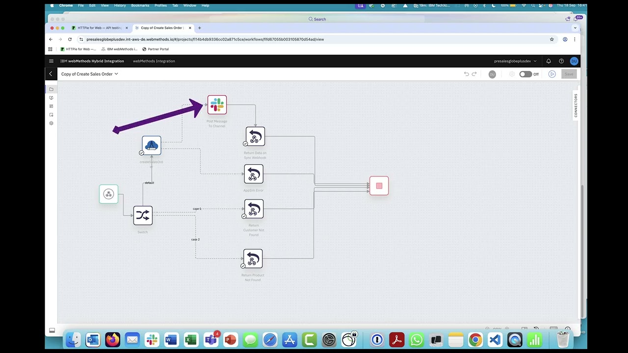 webMethods integration demo