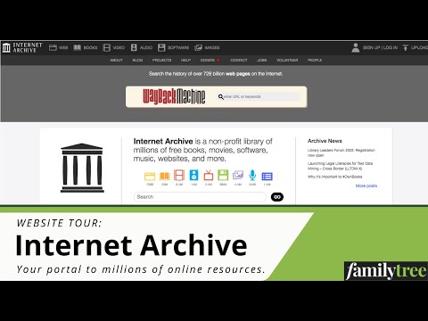 How to Use the Internet Archive for Genealogy