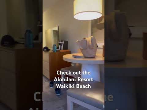 Alohilani Resort Waikiki Beach Review #hawaii #shortsclip #waikiki #oahu #hotelreview