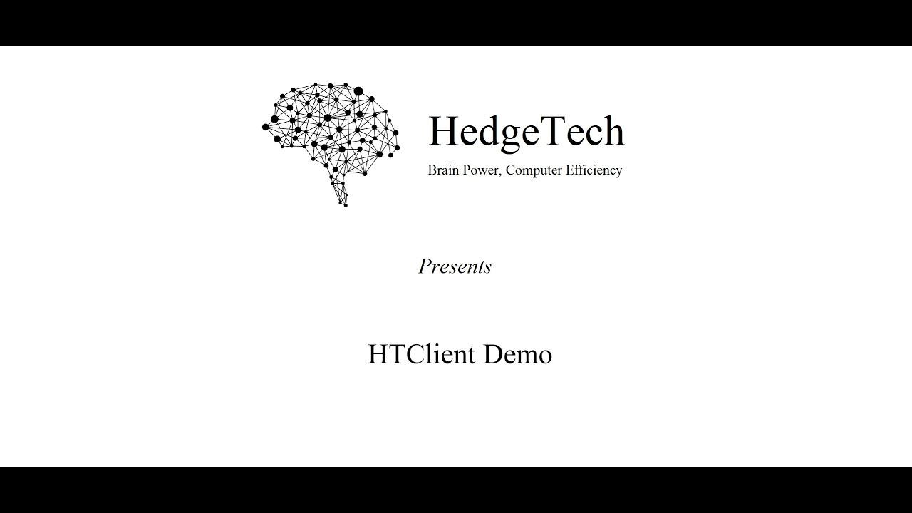HTClient Demo - HedgeTech