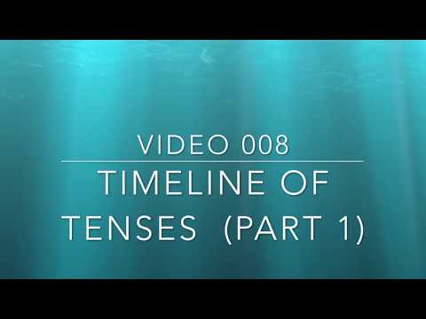 Video 008 Timeline Of Tenses (Part 1)