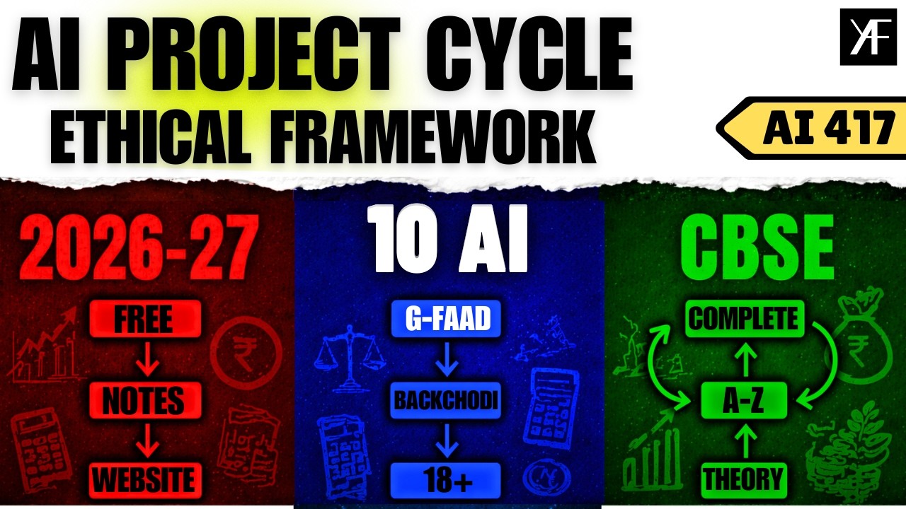 Revisiting AI Project Cycle | Class 10 AI 417 | Part B - UNIT 1 | Complete One Shot | 2026-27 Boards