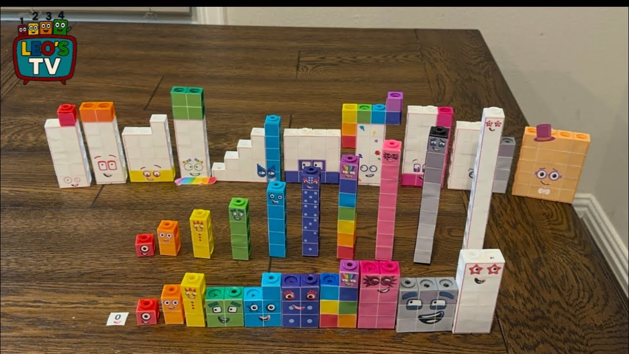 NumberBlocks Face Stickers Playtime Part 2