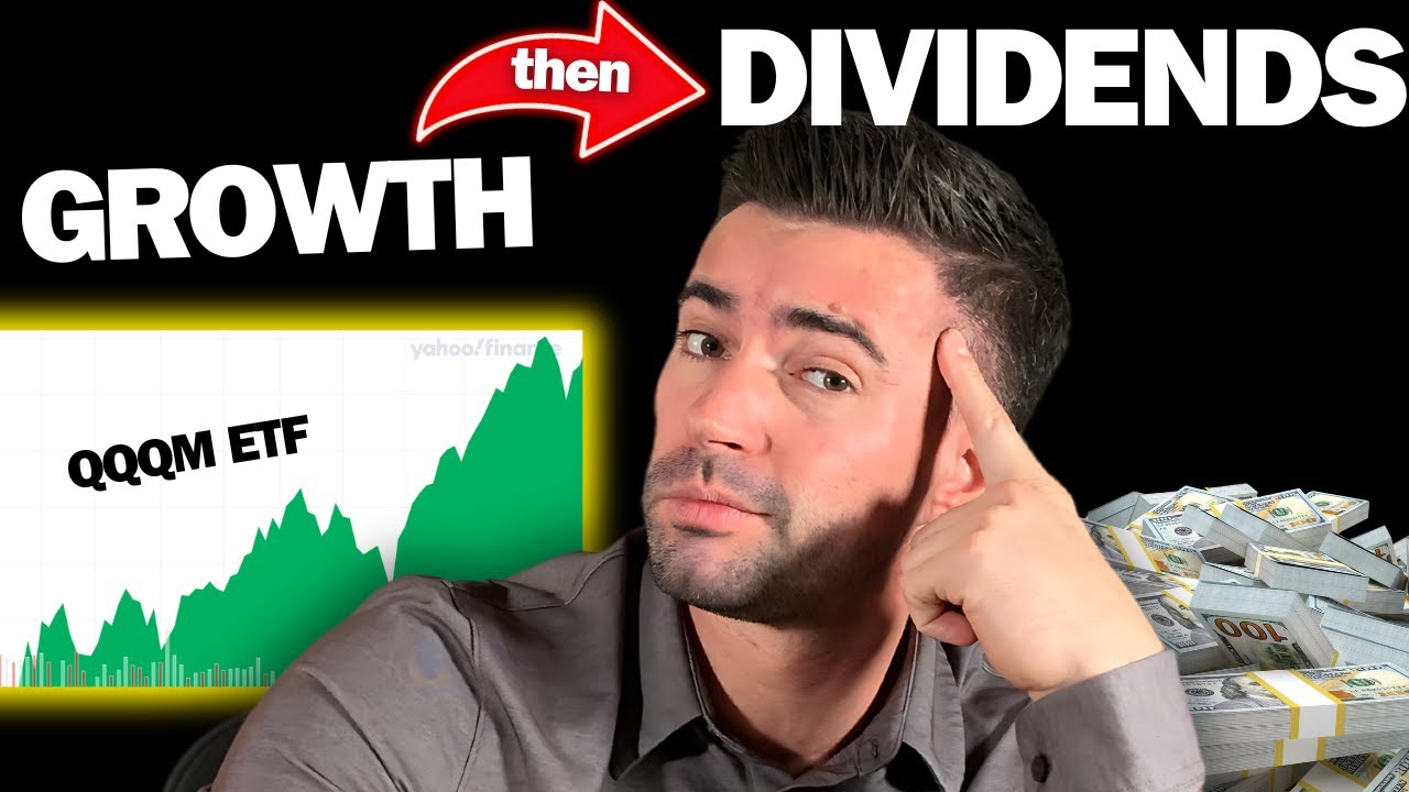 Living off dividends FASTER: Invest in Growth then switch to Dividends (PASSIVE INCOME FOREVER)