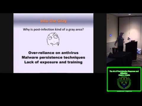 SecureWV06 The Art of Post Infection Response and Mitigation Caleb J Crable