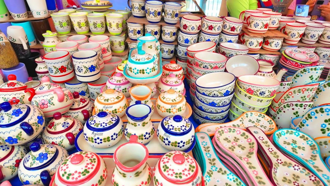 The most beautiful and affordable Talavera pottery in Mexico has arrived!! Grand Pottery and Hand...