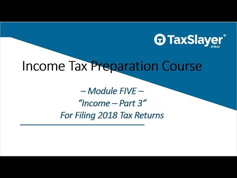 Schedule D Filing and Form 8949 - TaxSlayer Pro Income Tax Preparation Course (Module 5, Part 3)