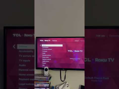 Turn off screen read on Roku tv.