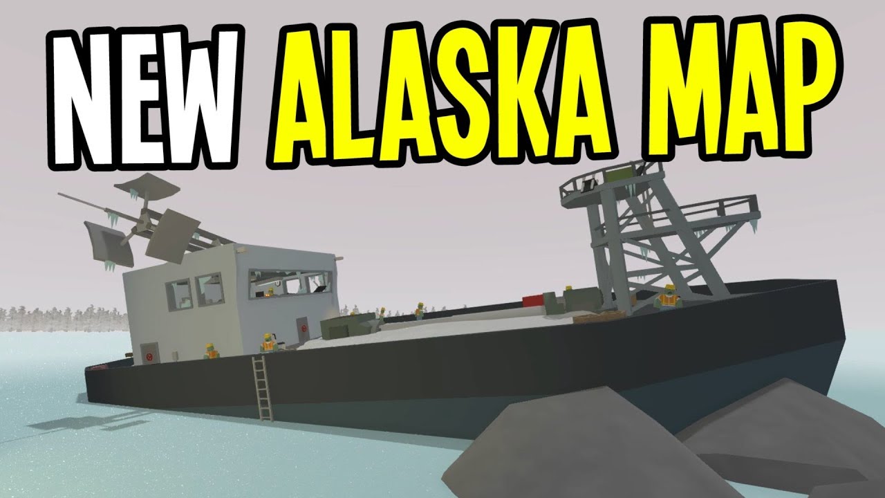Unturned - New ALASKA MAP is AMAZING!! - Unturned Map Quick Tour