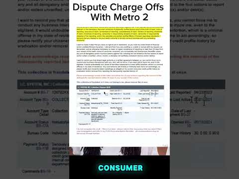 Charge Off Disputes Made Easy with Metro 2 🧠| Credit Fix Strategy