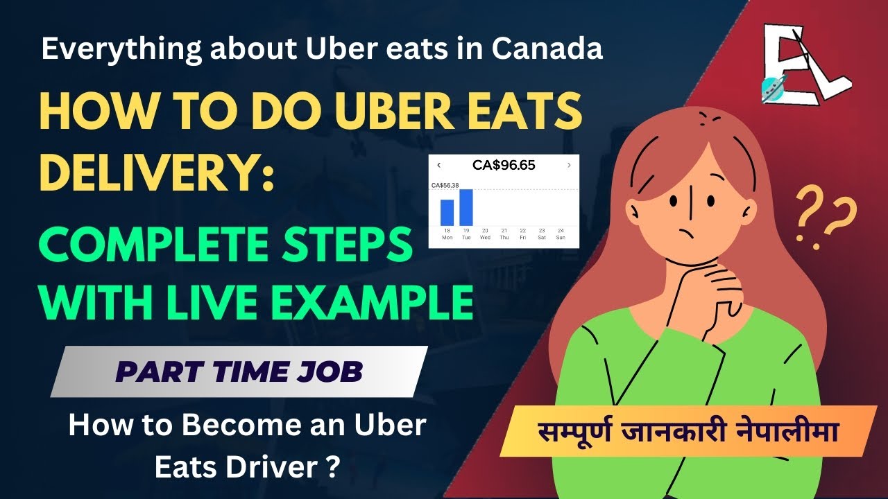 How to Do Uber Eats Delivery: Complete Steps with Live Example | How to Become an Uber Eats Driver ?