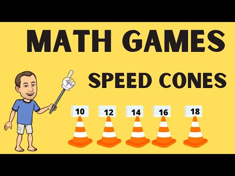 Math Games How to combine fun,exercise, and Math Speed Cones