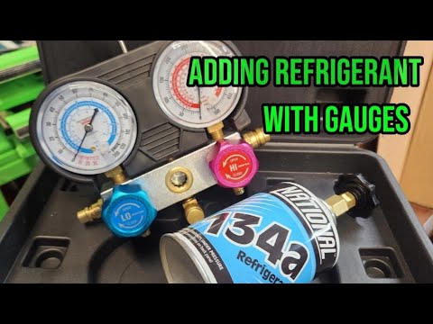 How To Add Refrigerant With Gauges (DIY A/C Recharge)