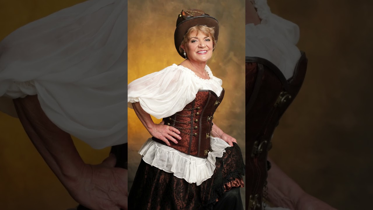 73-Year-Old in Steampunk Style | Before & After Portrait Transformation. Studio near Vienna.