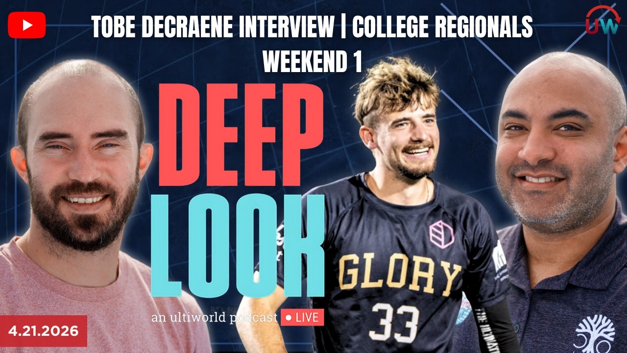 Deep Look LIVE: Tobe Decraene Interview | College Regionals Weekend 1
