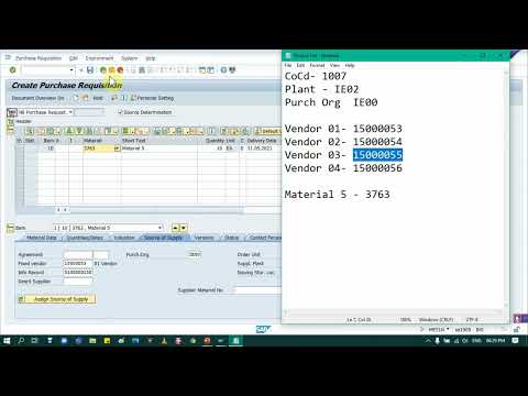4.4) Source List - SAP MM (S4 HANA / ECC). #sap #sapmm #sapmaterialmanagement #sapmmtraining