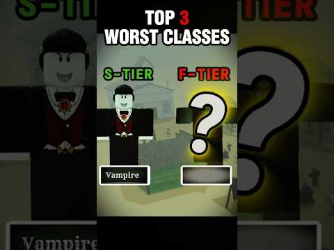 Top 3 *WORST* Classes - Dead Rails