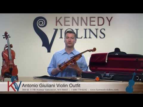 Antonio Giuliani Violin Outfit by Kennedy Violins