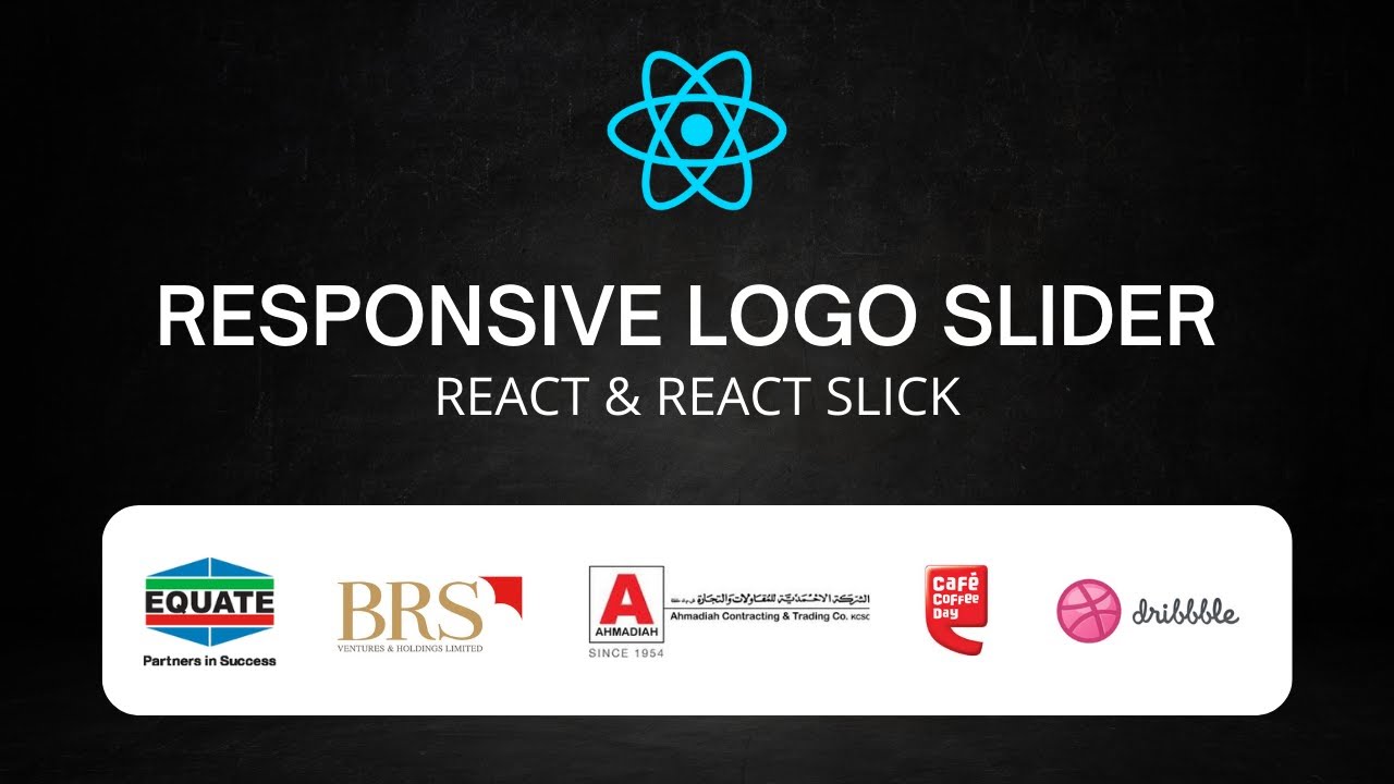 How to create a Logo Slider using react-slick (with source code)