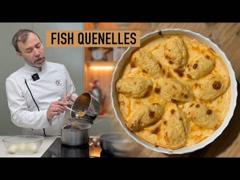 The art of regional French cuisine: FISH QUENELLES AND NANTUA SAUCE
