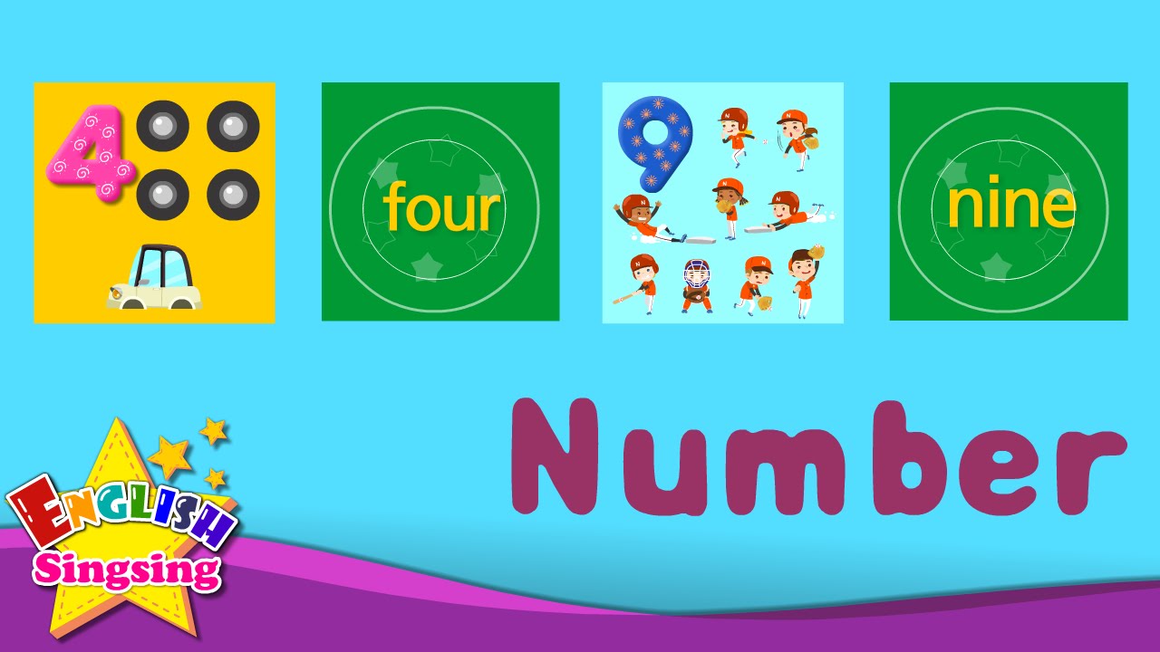 Number (123) - Kids Vocabulary - Learn English Vocabulary for Kids - English Educational Video