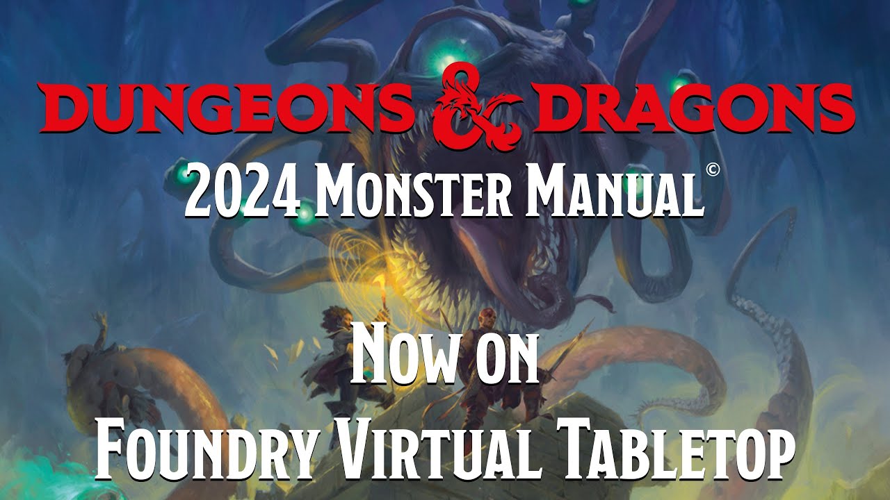 The 2024 Monster Manual for Dungeons & Dragons is Available Now