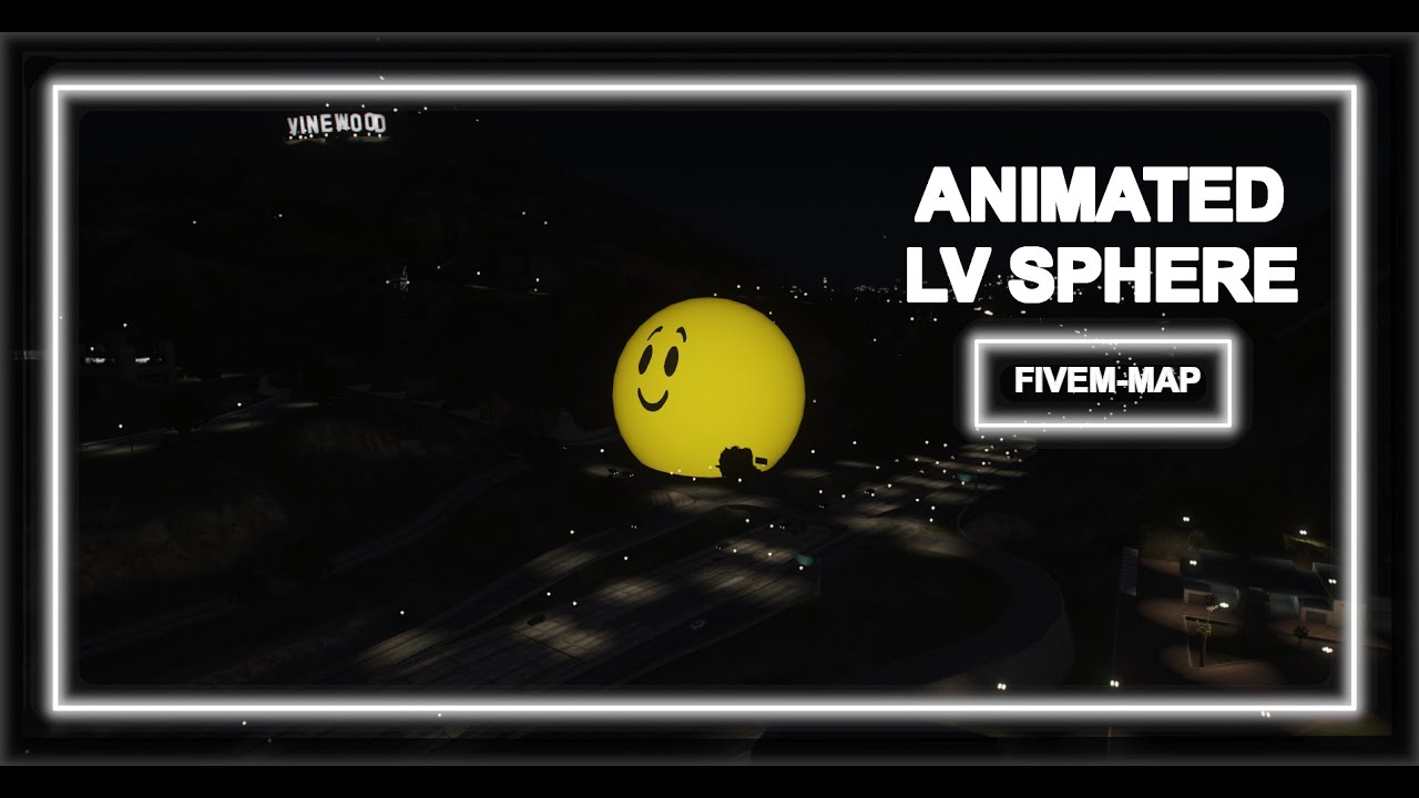 Animated Las Vegas Sphere | Fivem Map