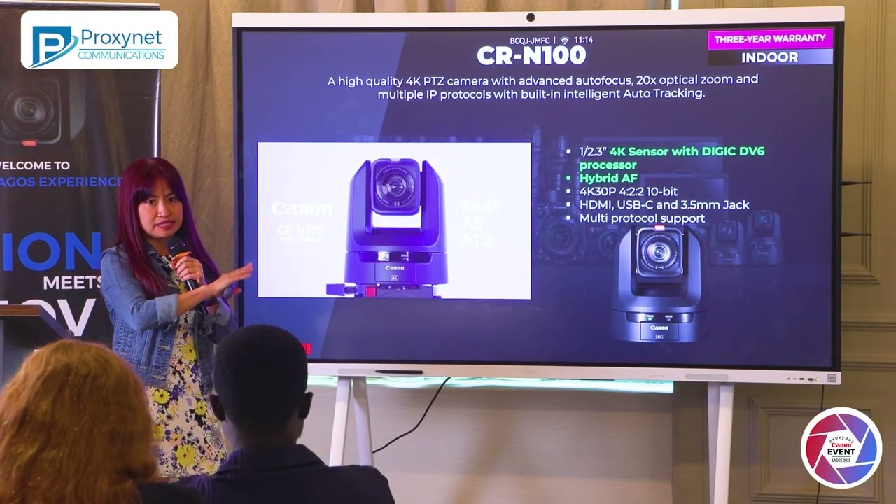 Canon × Proxynet Professional Imaging Solutions Event | PTZ & ENG Cameras