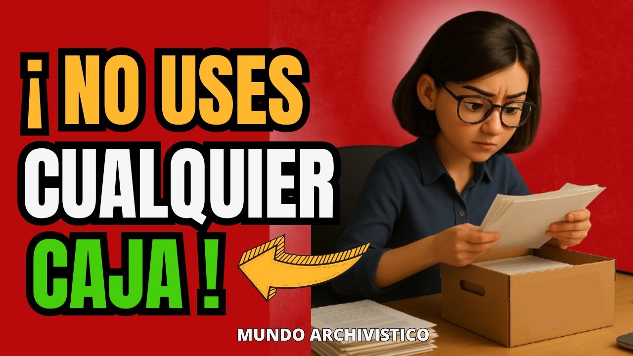 TODO SOBRE CAJAS DE ARCHIVO
