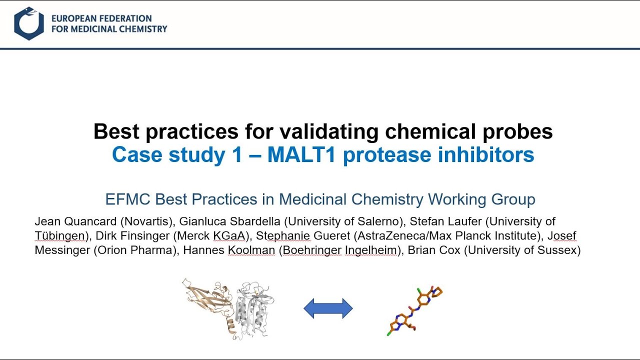 Best Practices: Chemical Probes Webinar (Case Study)
