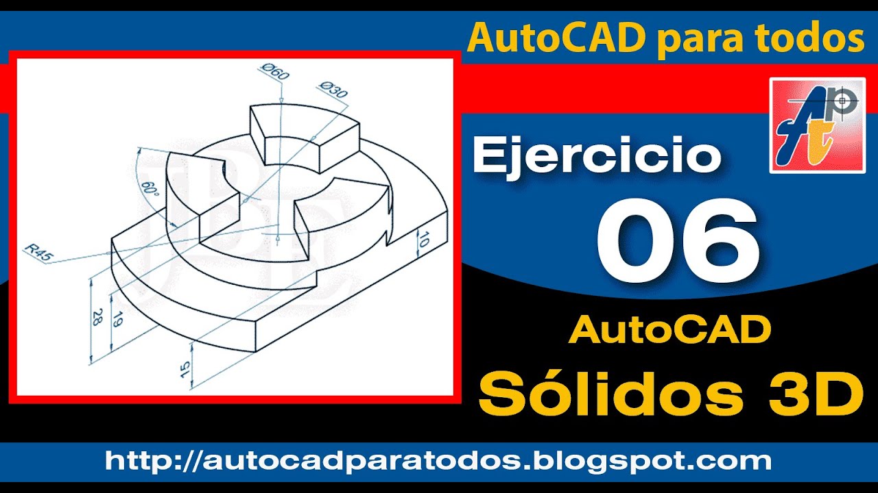 AutoCAD 3D - Ejercicio 06