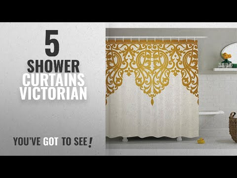 Top 10 Shower Curtains Victorian [2018]: Antique Decor Shower Curtain by Ambesonne, Victorian Style