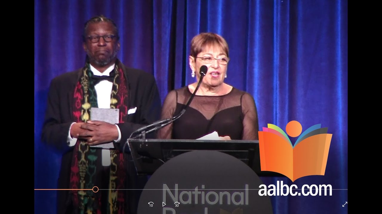 Toi Derricotte and Cornelius Eady Accept Literarian Award for Outstanding Service