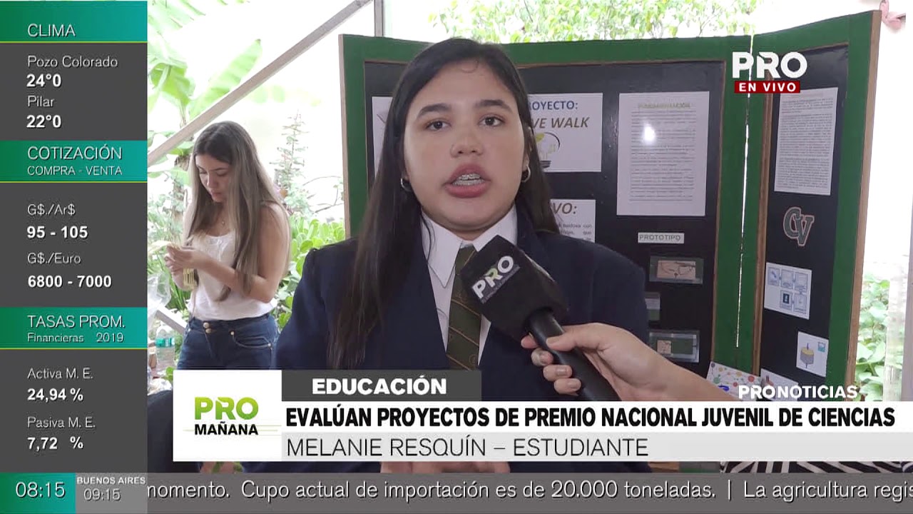 Evalúan proyectos de premio nacional juvenil de ciencias
