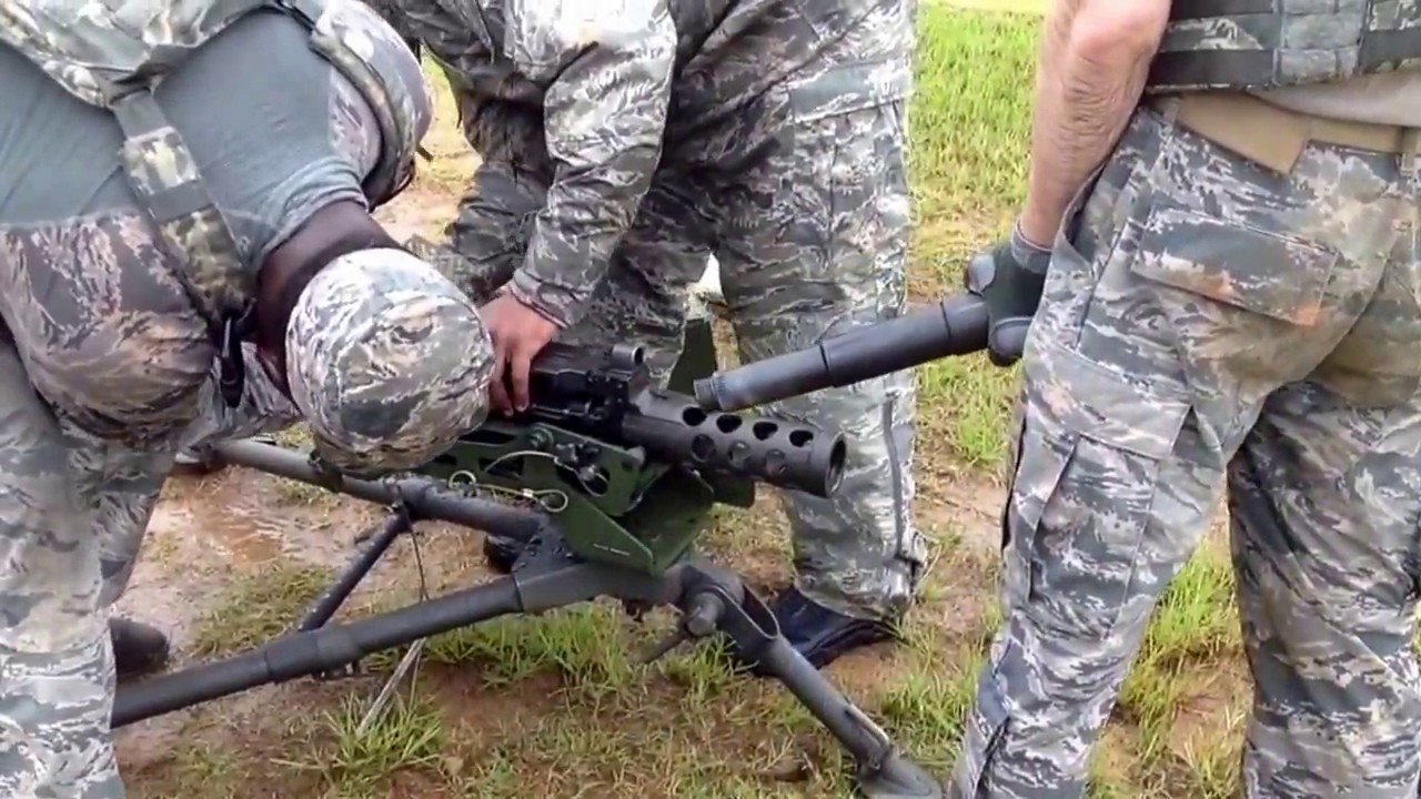 187th Security Forces weapons training