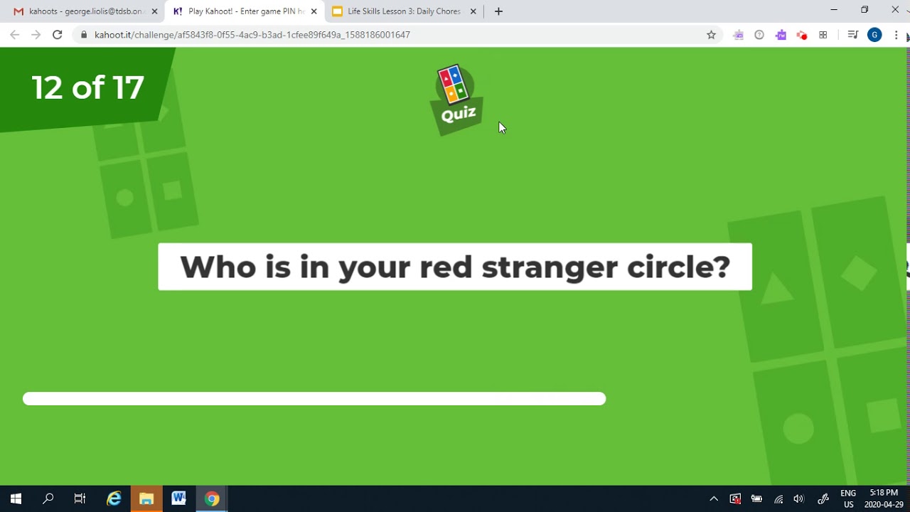 L5 - Health - Circles - Quiz