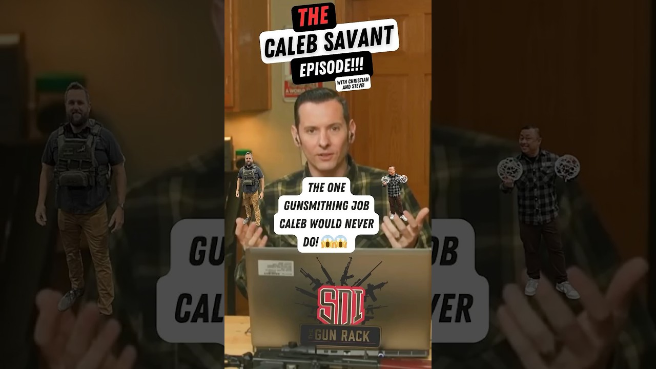 The ONE Job Caleb Will Always Turn Down 😱 #shorts #gunsmithing